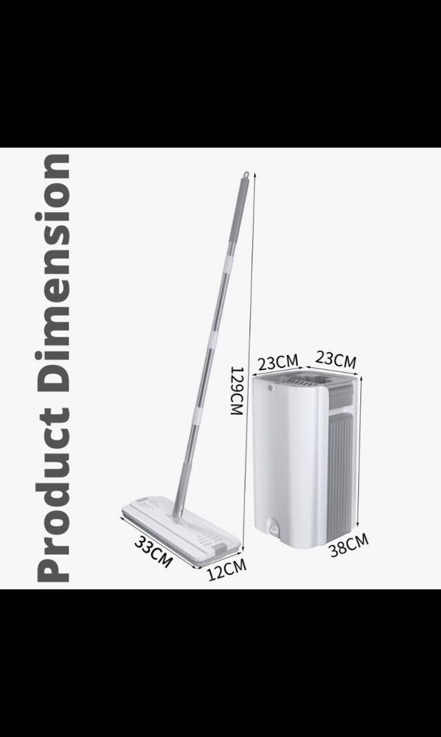 EzzyMop 5.0 All New Ezzy Mop with Micro Fiber Cleaning Cloth Clean and ...