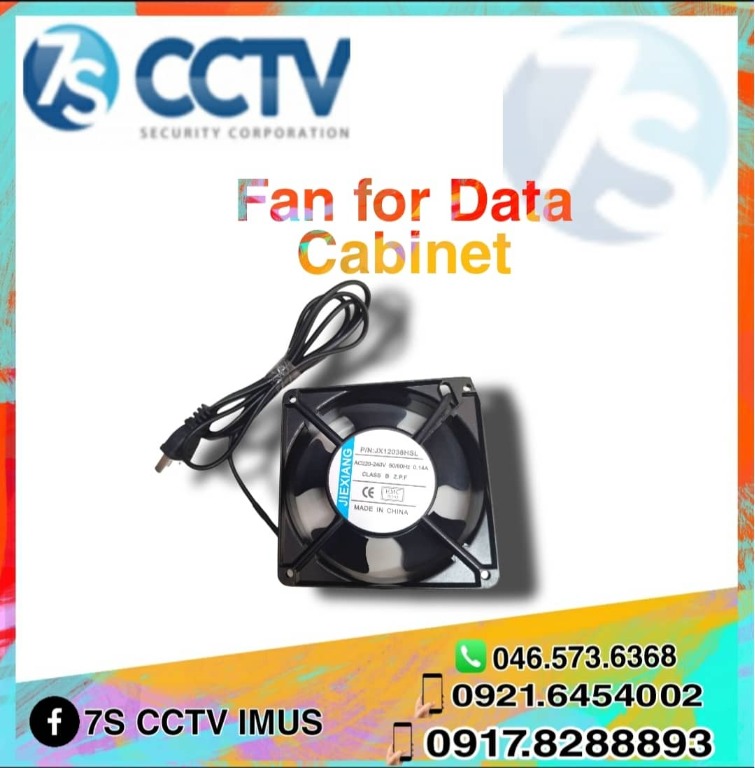 Fan for Data Cabinet, Furniture & Home Living, Lighting & Fans, Fans on ...