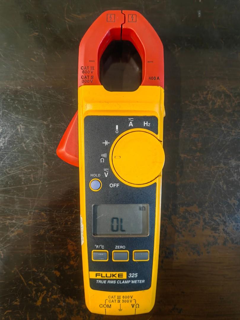 FLUKE 325 True RMS Clamp Meter, Commercial & Industrial, Construction Tools & Equipment on Carousell