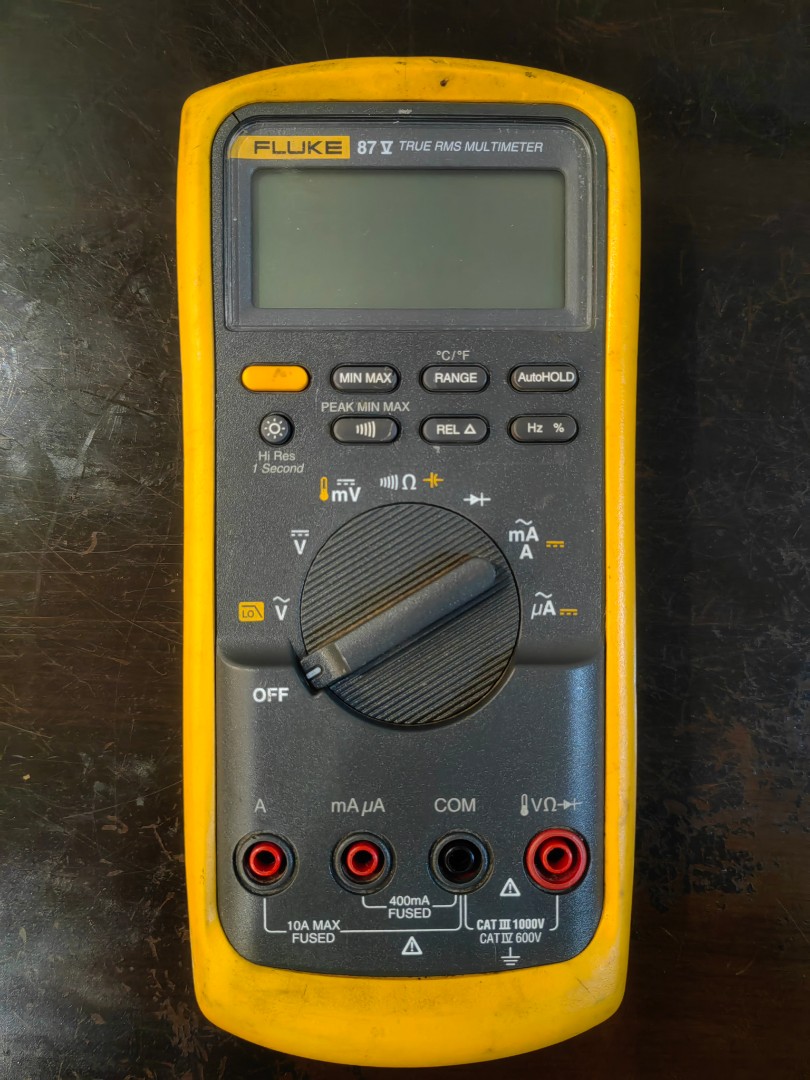 FLUKE 87V Industrial Multimeter, Commercial & Industrial, Construction ...