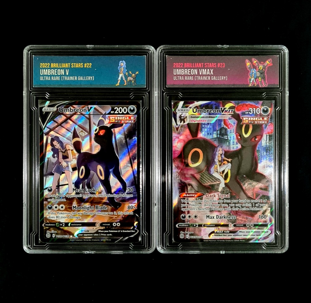 [FREE Shipping!] Custom Slabs for Pokemon Cards | Charizard Umbreon Mew ...