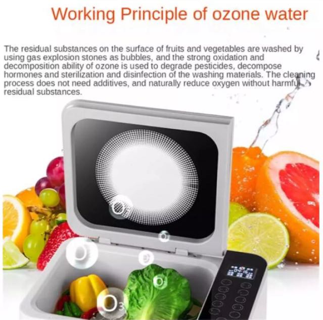 Fruit and vegetable meat ozone sterilization and disinfection food ...