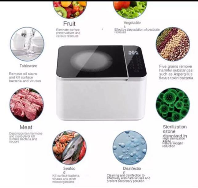 Fruit and vegetable meat ozone sterilization and disinfection food purification machine ...