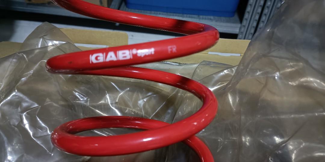 GAB Racing lowering spring for Honda Stream, Car Accessories ...