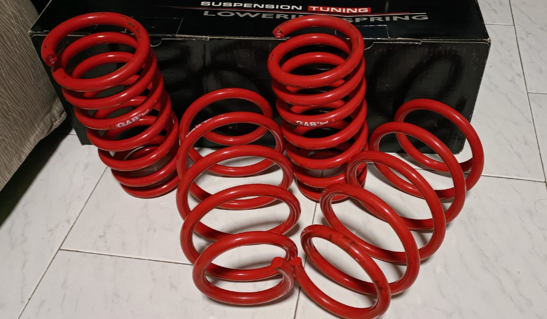 GAB Racing lowering spring for Honda Stream, Car Accessories ...