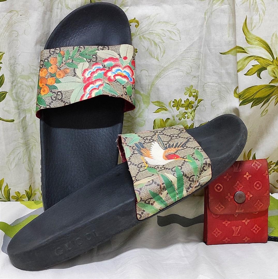 Gucci hummingbird slides, Women's Fashion, Footwear, Slippers and ...