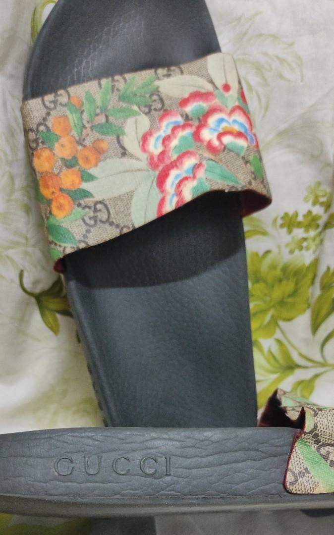 Gucci hummingbird slides, Women's Fashion, Footwear, Slippers and ...