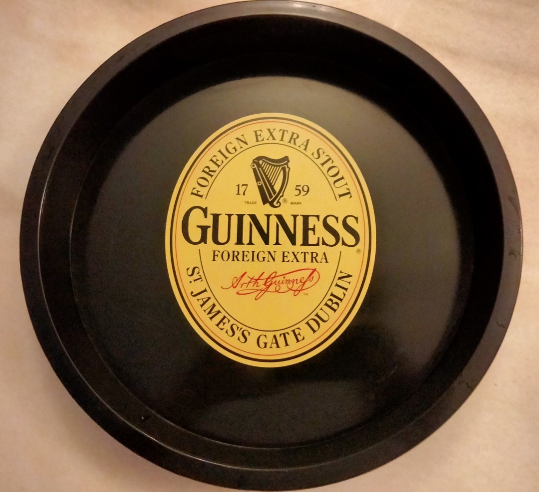 Guinness Stout plastic tray, Hobbies & Toys, Collectibles & Memorabilia ...