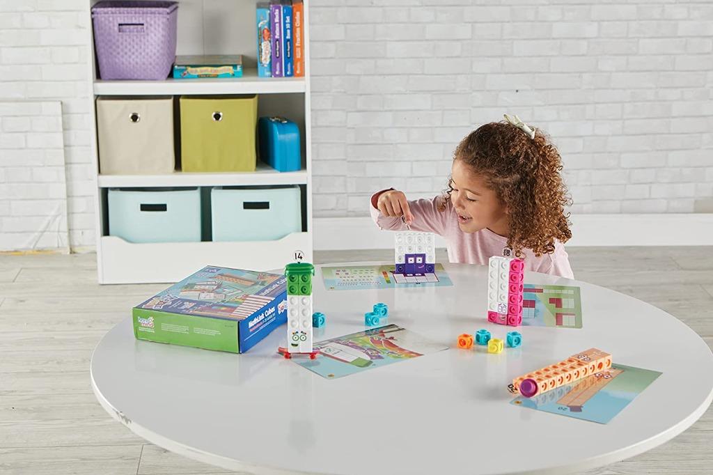 hand2mind Numberblocks MathLink Cubes 11-20 Activity Set, 30 ...