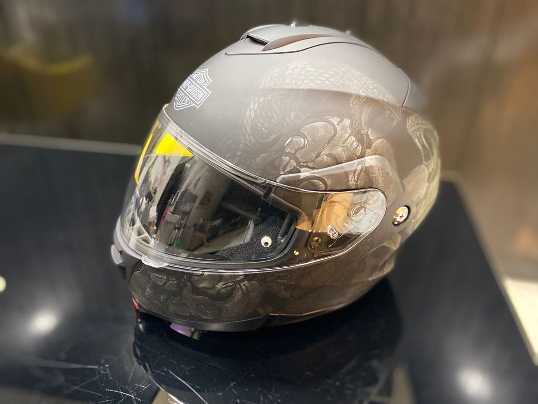 Harley Davidson Modular Fullface, Motorcycles, Motorcycle Apparel on ...