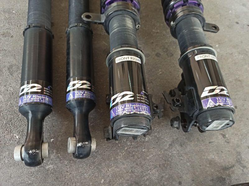 Honda Fit Jazz D2 Racing adjustable coilover suspension absorber, Car ...