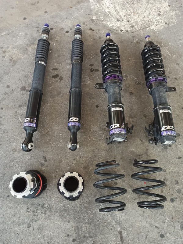 Honda Fit Jazz D2 Racing adjustable coilover suspension absorber, Car ...