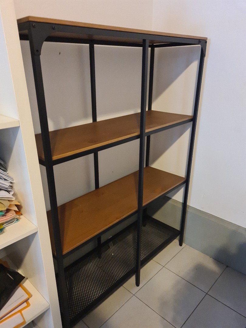 IKEA Rustic Shelve, Furniture & Home Living, Furniture, Shelves ...