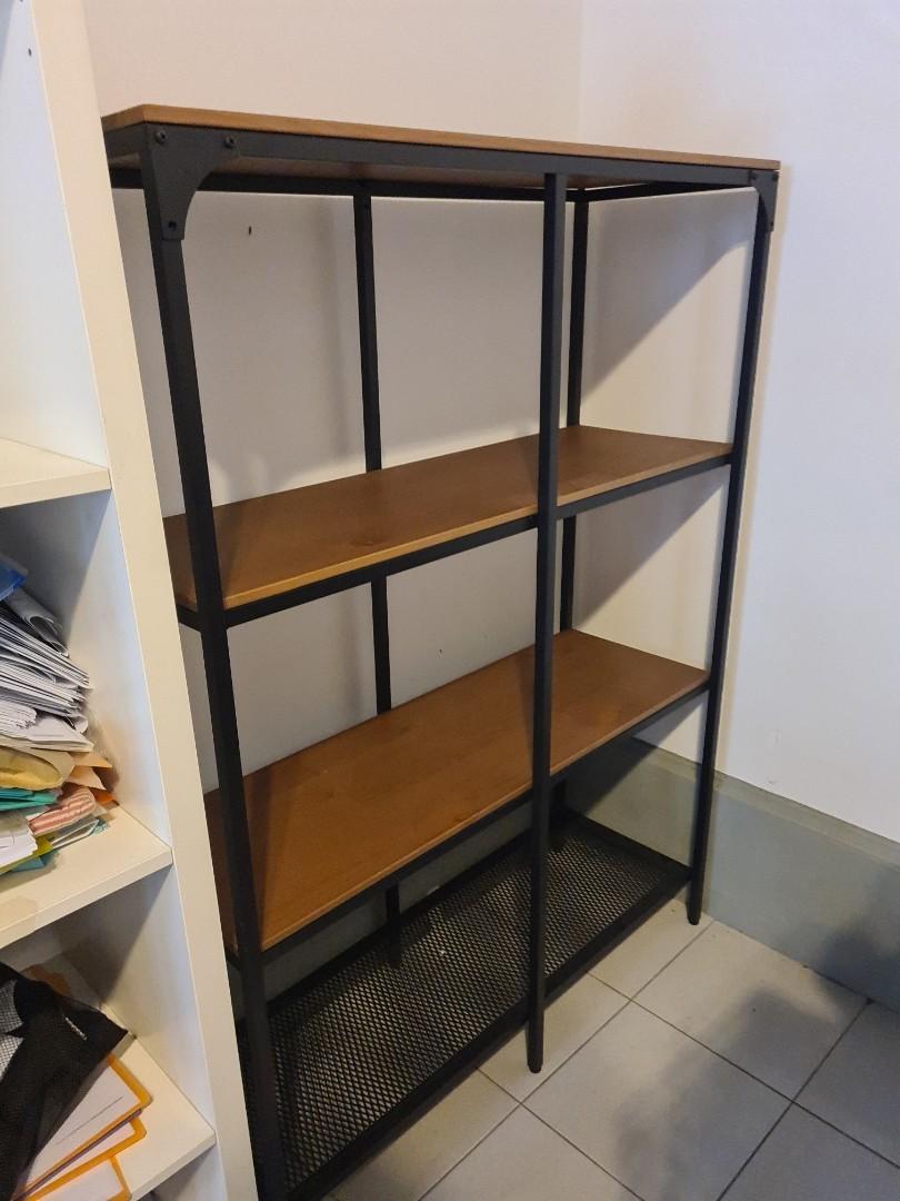 IKEA Rustic Shelve, Furniture & Home Living, Furniture, Shelves ...