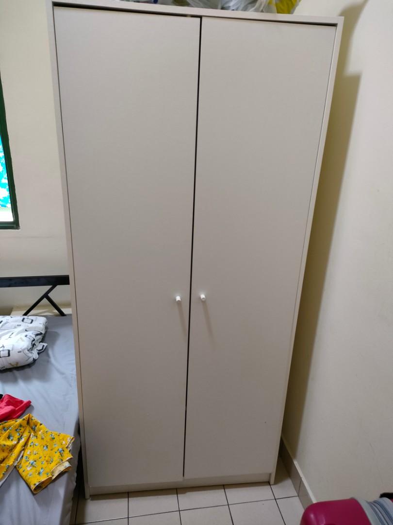 IKEA wardrobe 80cm, Furniture & Home Living, Furniture, Shelves ...