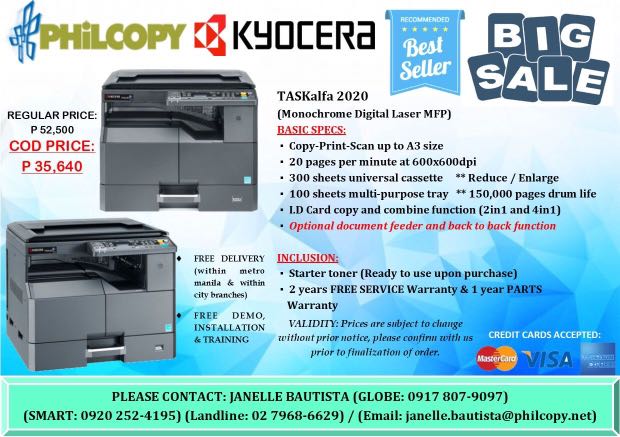 Installment Basis for Photocopier Machine, Computers & Tech, Printers ...