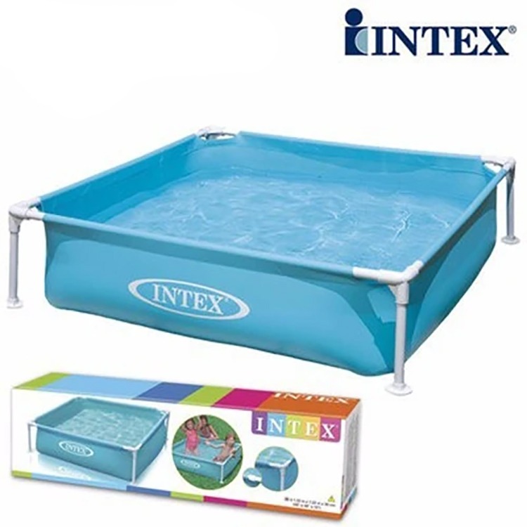 Intex Mini Frame Pool, Furniture & Home Living, Outdoor Furniture on ...