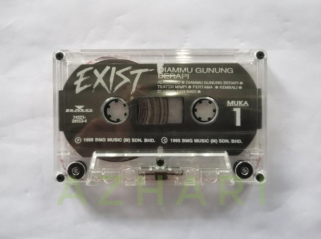 Kaset EXIST diammu gunung berapi, Hobbies & Toys, Music & Media, CDs ...