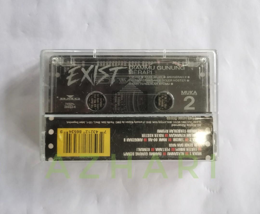 Kaset EXIST diammu gunung berapi, Hobbies & Toys, Music & Media, CDs ...