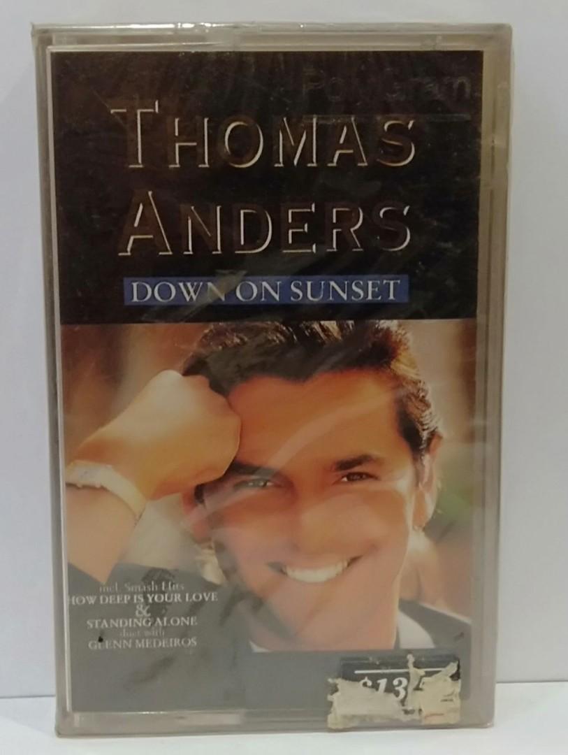 Kaset THOMAS ANDERS down on sunset, Hobbies & Toys, Music & Media, CDs & DVDs on Carousell
