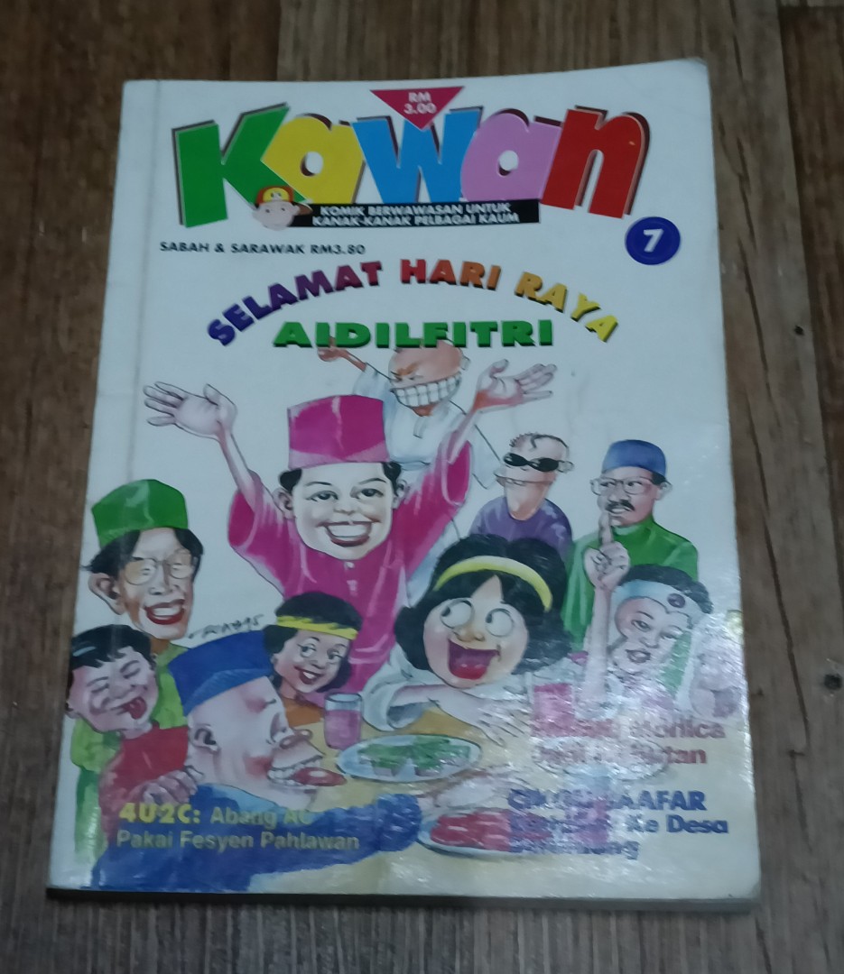 Komik//Kawan bil.7 (Mac 1995), Hobbies & Toys, Books & Magazines, Comics & Manga on Carousell