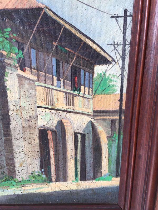 Lauro Memije Old Work Oil on Canvas Painting, Hobbies & Toys ...
