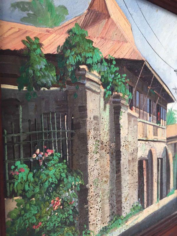 Lauro Memije Old Work Oil on Canvas Painting, Hobbies & Toys ...