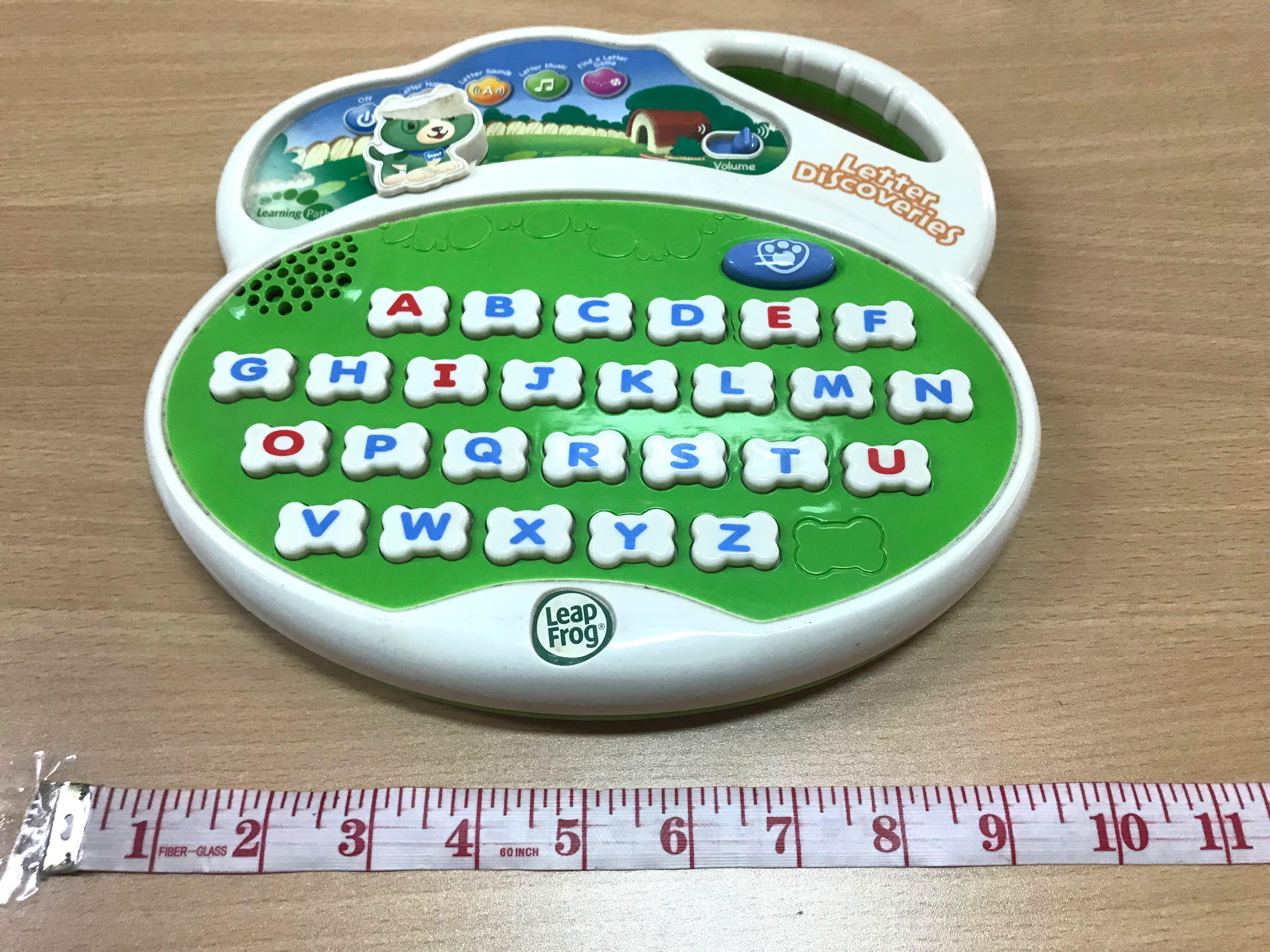 Leap Frog Letter Discoveries Alphabet Pad toy, Hobbies & Toys, Toys ...
