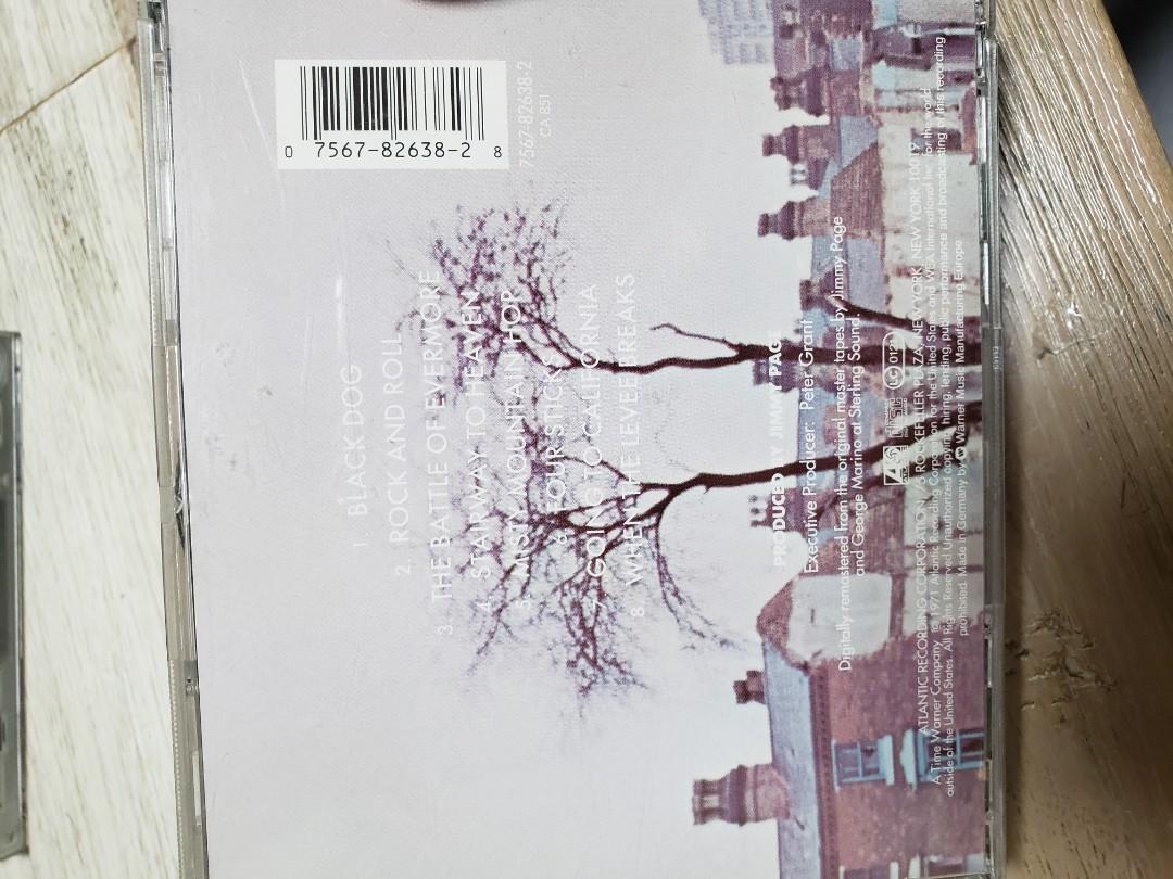Led Zeppelin, IV, Four Symbols, Classic Rock CD, including Stairway to ...