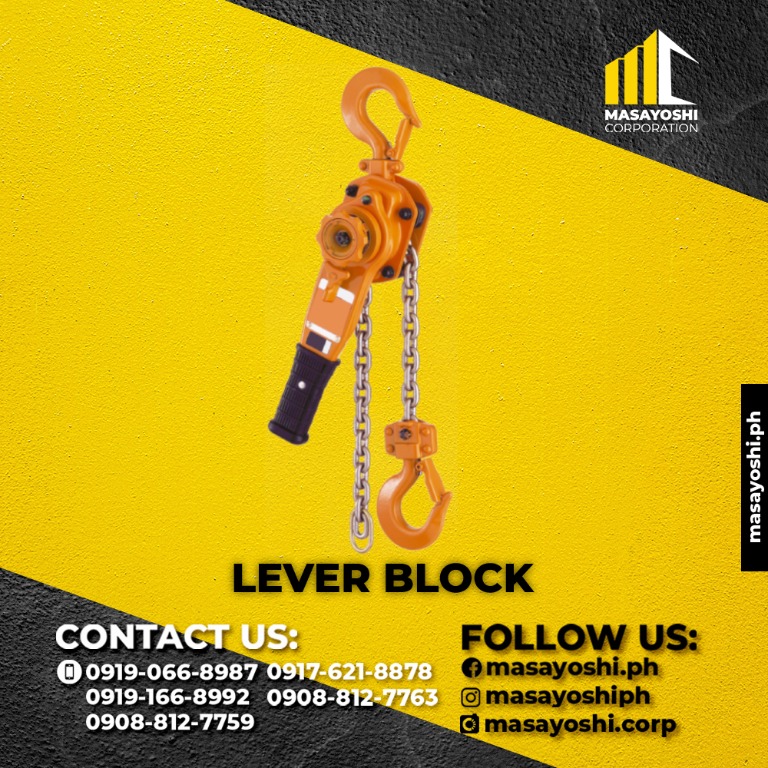 Lever Block Heavy Duty, Commercial & Industrial, Construction Tools ...