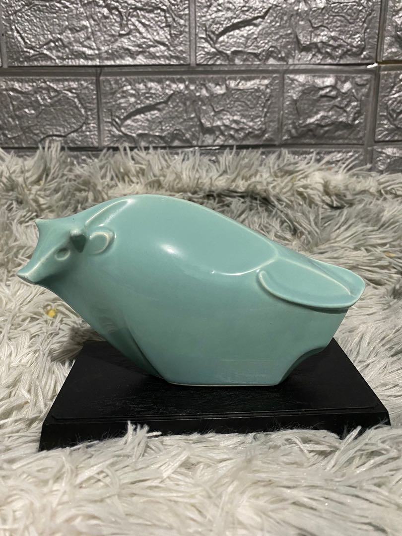 Light blue carabao figurine, Furniture & Home Living, Home Decor, Other ...