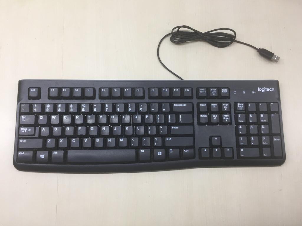 Logitech K120 Corded Usb Keyboard 5 Computers And Tech Parts And Accessories Computer Keyboard