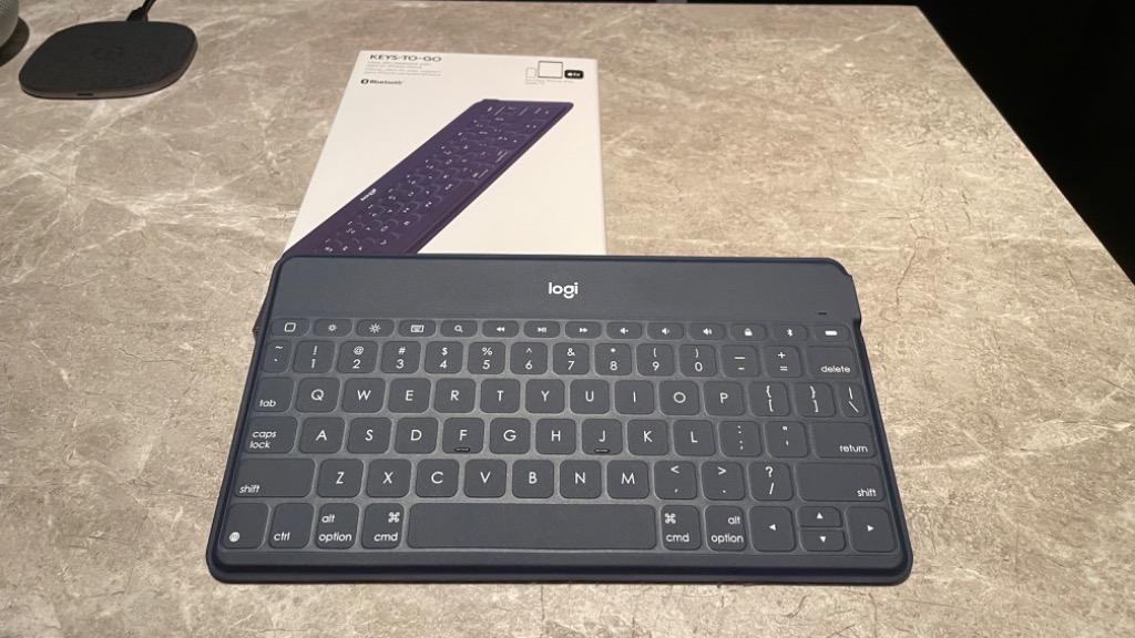 Logitech Keys-to-Go Bluetooth Keyboard 藍芽鍵盤, 電腦＆科技, 電腦周邊及配件, 電腦鍵盤及相關產品 ...