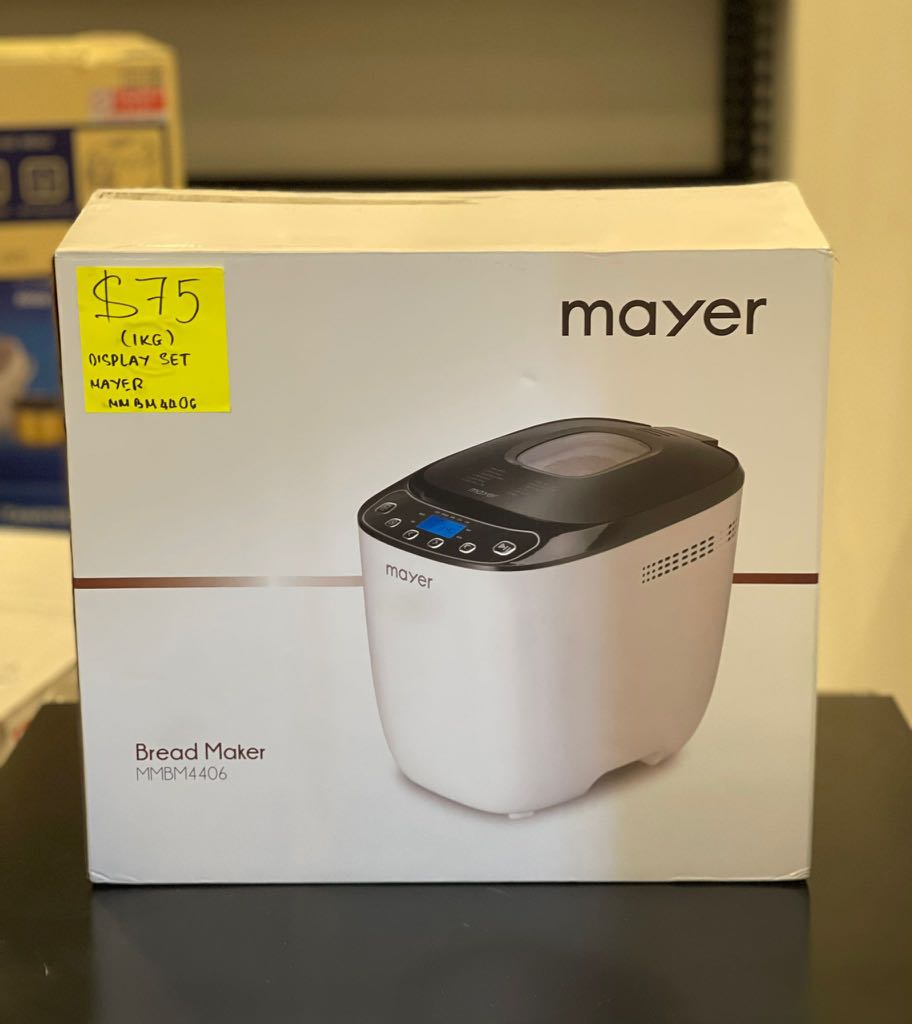 Mayer MMBM4406 1kg Bread Maker Brand New Display Set $75, TV & Home ...