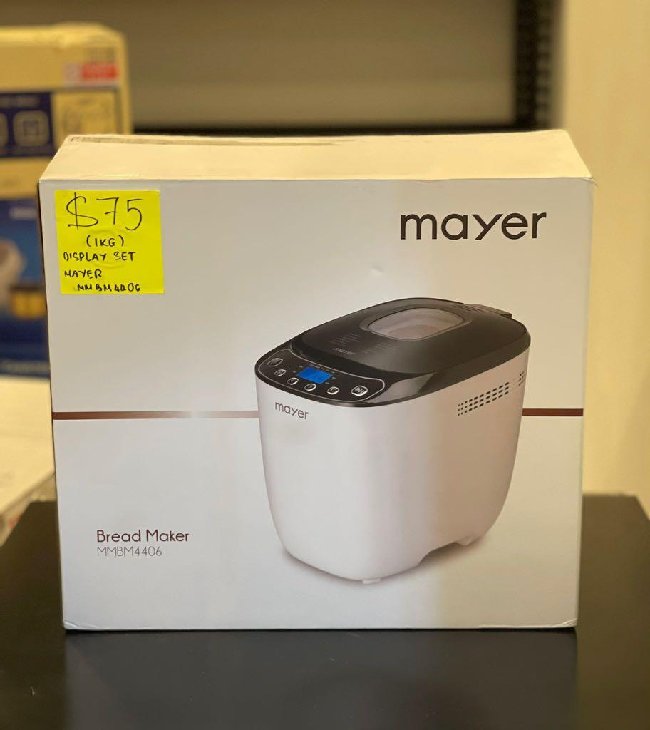 Mayer MMBM4406 1kg Bread Maker Brand New Display Set $75, TV & Home ...