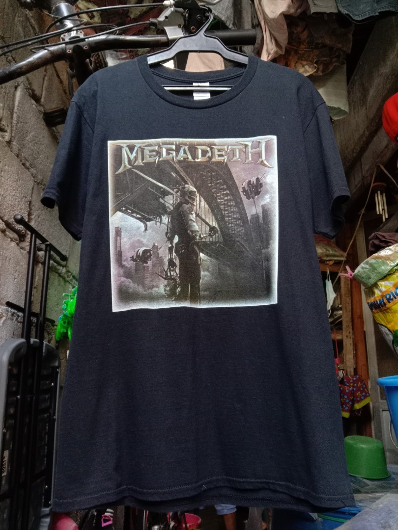 MEGADETH, Men's Fashion, Tops & Sets, Tshirts & Polo Shirts on Carousell