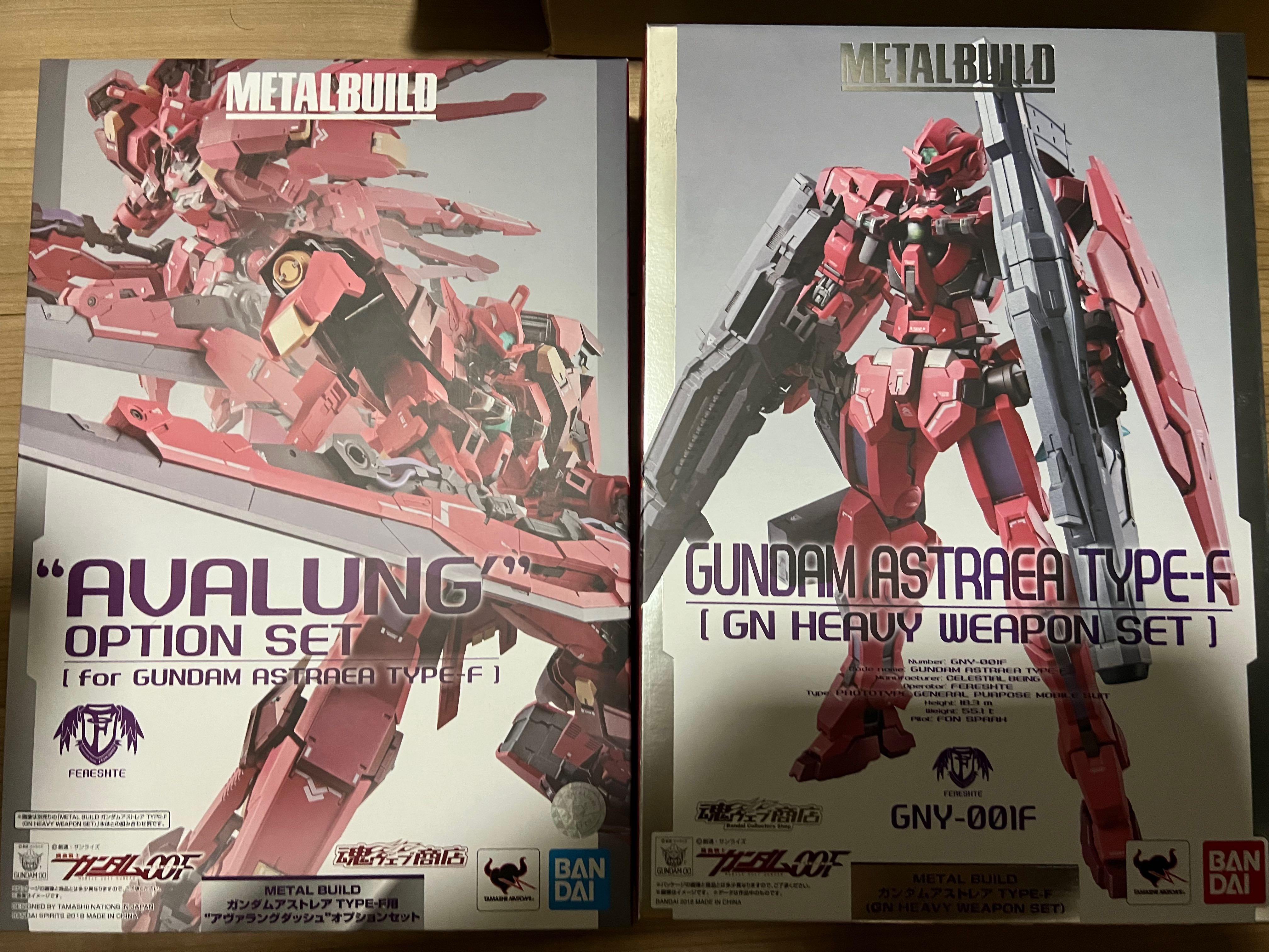 Metal Build Gundam Astraea Type F + Avalung Avalanche Option Weapon Set ...