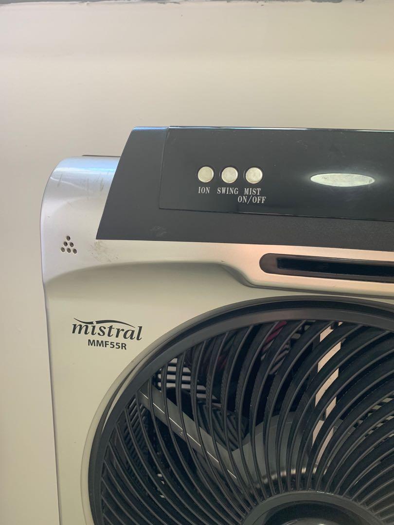 Mistral Mist Fan (MMF55R), Furniture & Home Living, Lighting & Fans ...