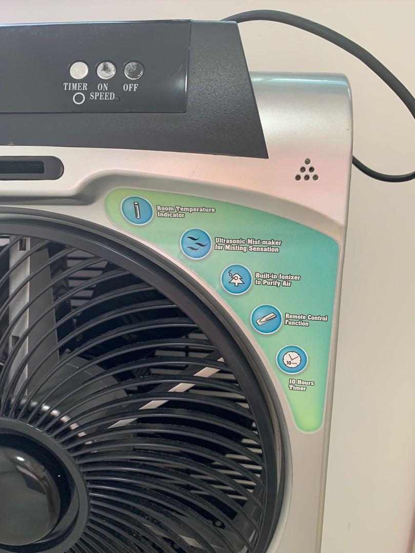 Mistral Mist Fan (MMF55R), Furniture & Home Living, Lighting & Fans ...