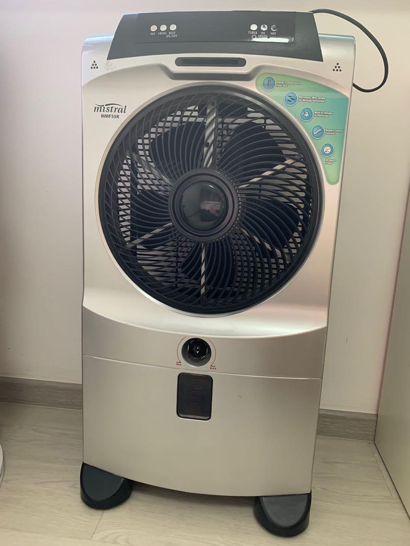 Mistral Mist Fan (MMF55R), Furniture & Home Living, Lighting & Fans ...