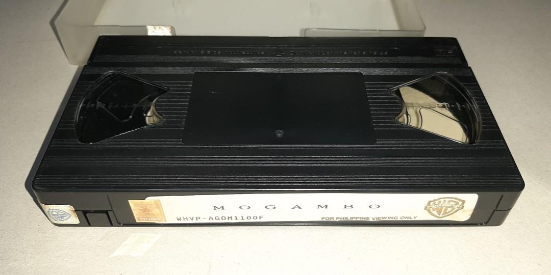 Mogambo Clark Gable Ava Gardner Grace Kelly Collectible VHS Tape ...