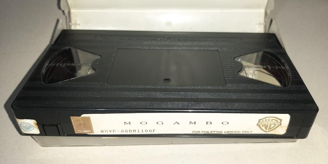 Mogambo Clark Gable Ava Gardner Grace Kelly Collectible VHS Tape ...
