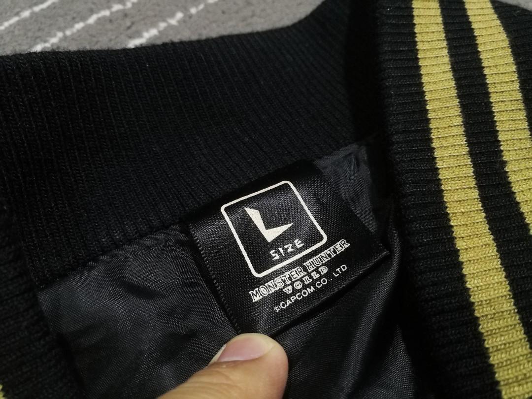 MONSTER HUNTER world X CAPCOM X Sukajan JACKET L, Men's Fashion, Coats ...