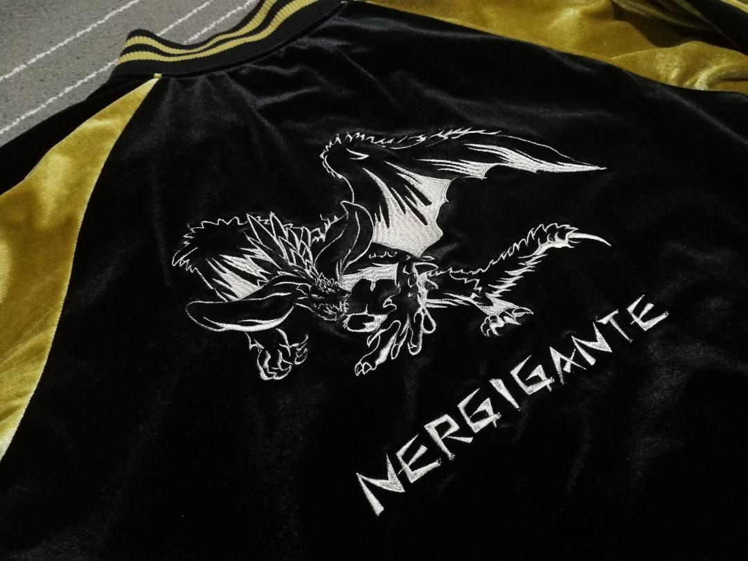 MONSTER HUNTER world X CAPCOM X Sukajan JACKET L, Men's Fashion, Coats ...