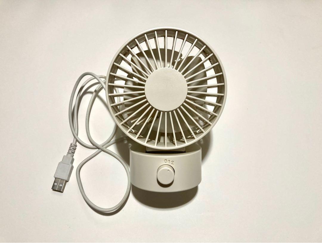 MUJI USB Mini Fan, Furniture & Home Living, Lighting & Fans, Fans on ...