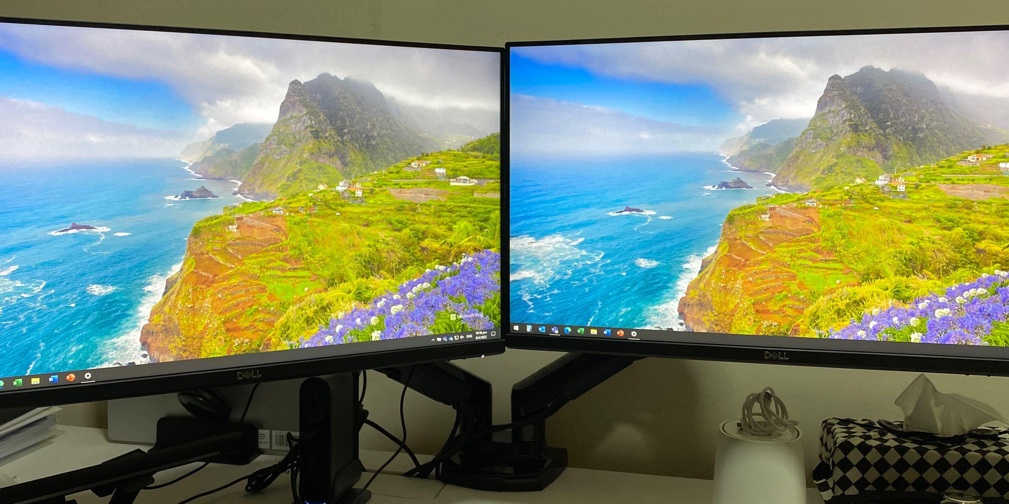 MUST GO!! - x2 Dell 24 Inch Monitors + Monitor Arms, Computers & Tech ...