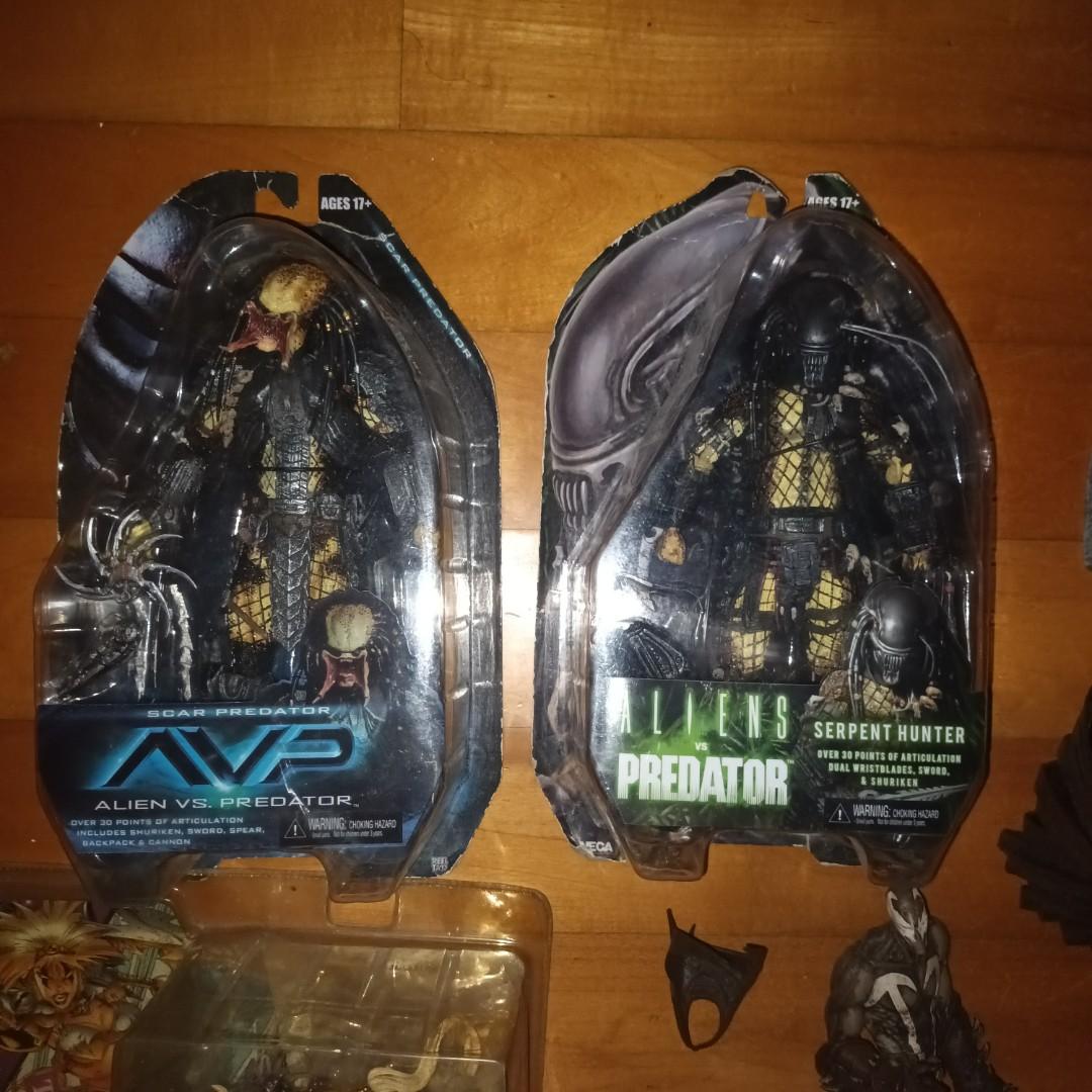 放售neca mcfarlane predator spawn 共6款 絕對不散 絕對正版, 興趣及遊戲, 玩具 & 遊戲類 - Carousell