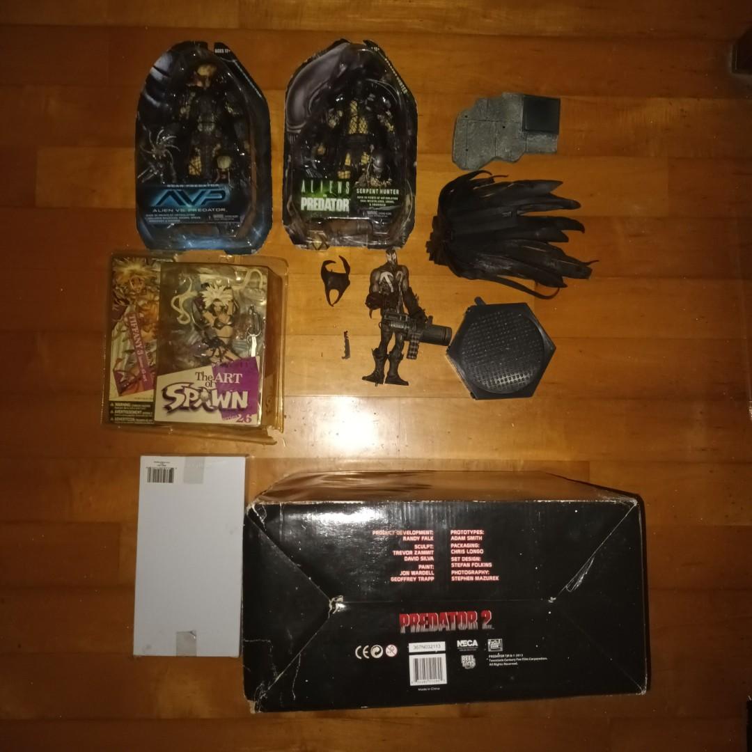 放售neca mcfarlane predator spawn 共6款 絕對不散 絕對正版, 興趣及遊戲, 玩具 & 遊戲類 - Carousell