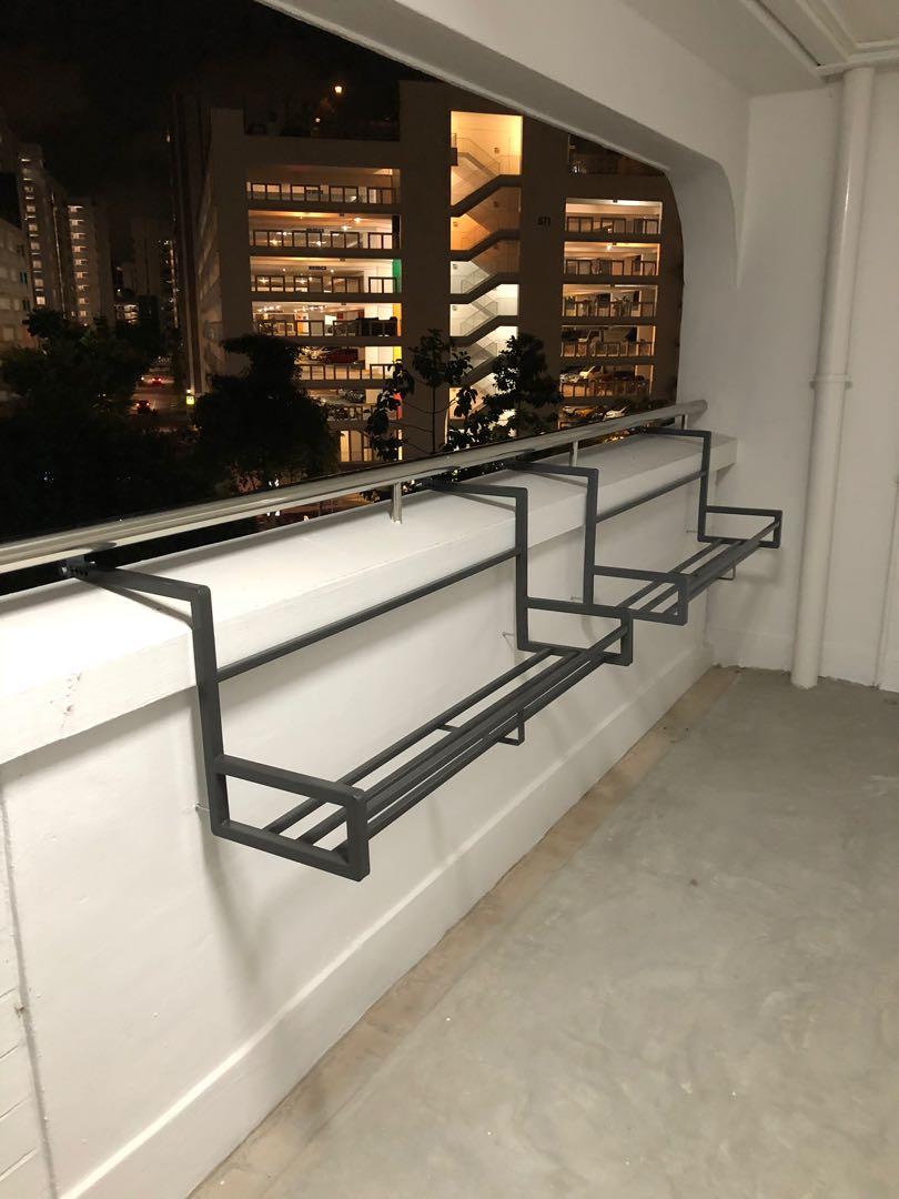 New Flower Plant Rack for HDB, Furniture & Home Living, Gardening, Pots ...