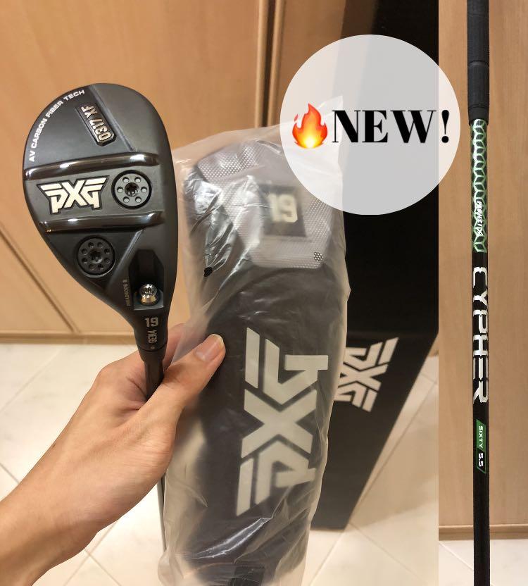 NEW PXG GEN4 0317XF 19deg Utility Hybrid [PREMIUM ProjectX Cypher 60 Regular Flex Graphite Shaft ...
